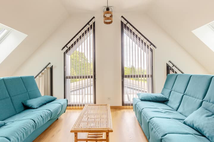 Maison D'architecte Et Sa Piscine Privée - Sarthe