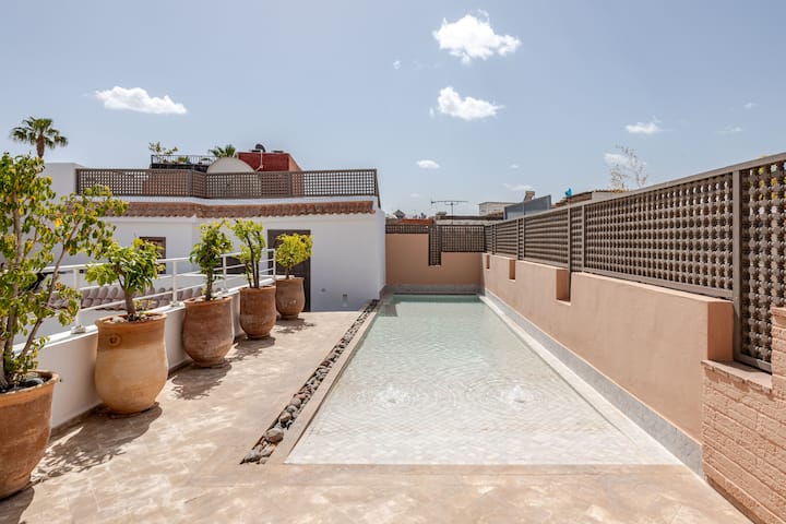 Riad Paisible & Central – 6ch, Piscine & Staff - Marrakesh