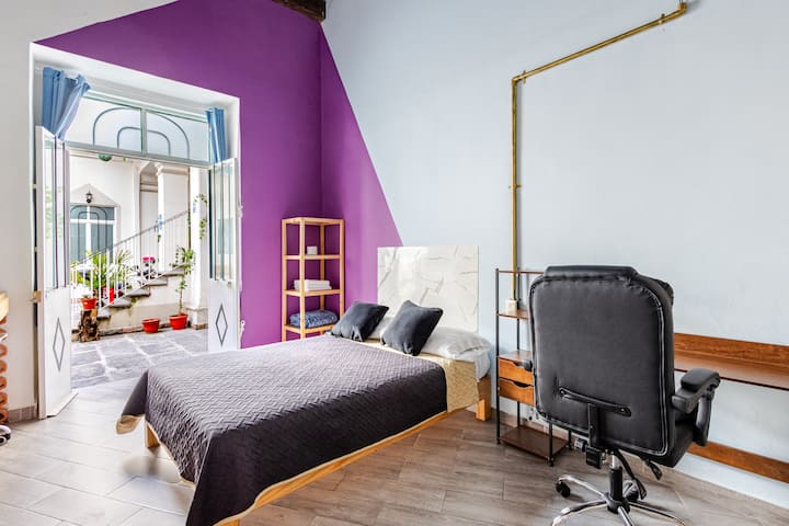 Beautiful Private Room, Heart Of Puebla Down Town - Puebla