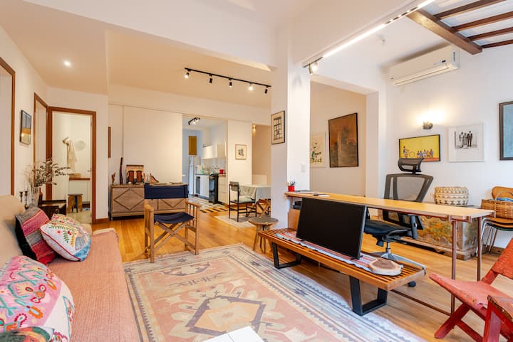 Térreo Charmoso Com Varanda! - Ipanema