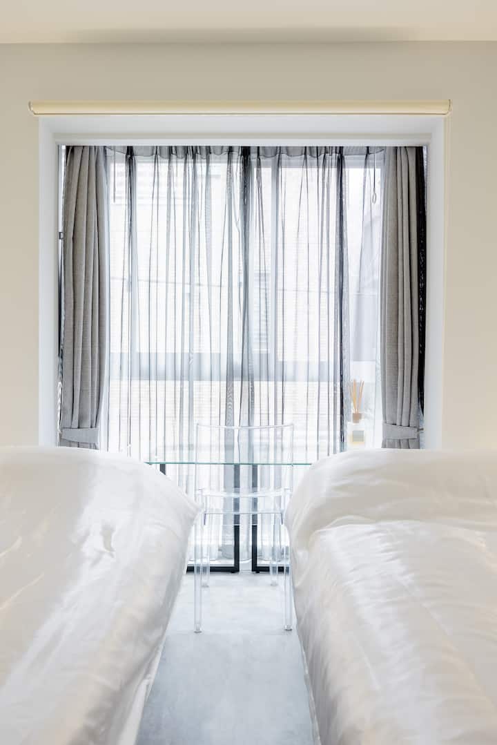 恵比寿＆広尾駅徒歩10分!最大6名利用可の綺麗なマンション!(301) - Roppongi