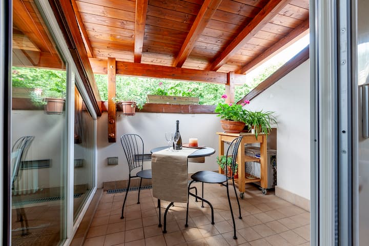 Romantica Mansarda Con Terrazzino Su Parma Centro - Parme