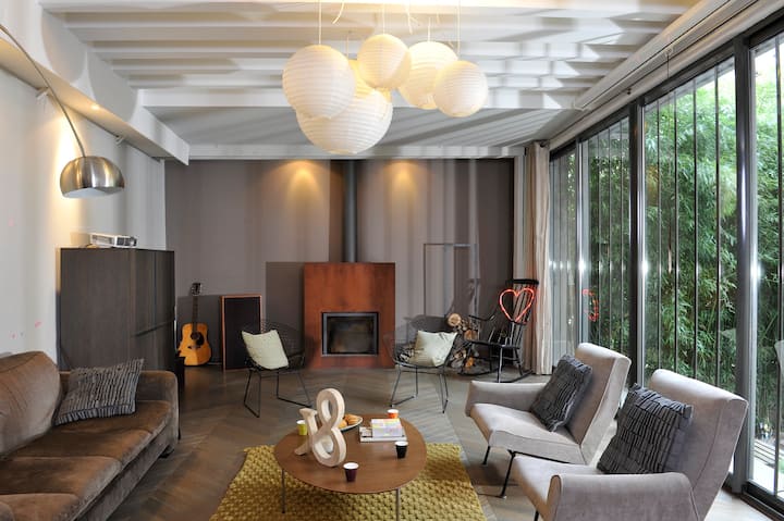 Havre De Paix Familial 150m2, Cour Pavée Privée - Paris