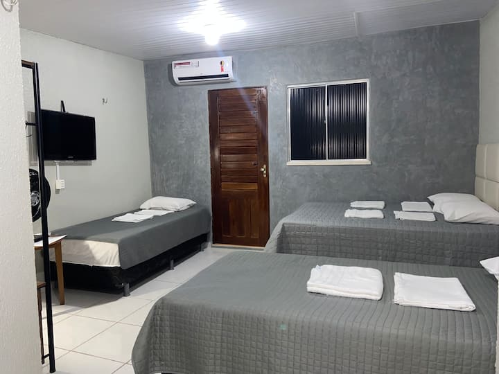 Apto Com Varandão (3km Da Av. Beira Mar). - Granja