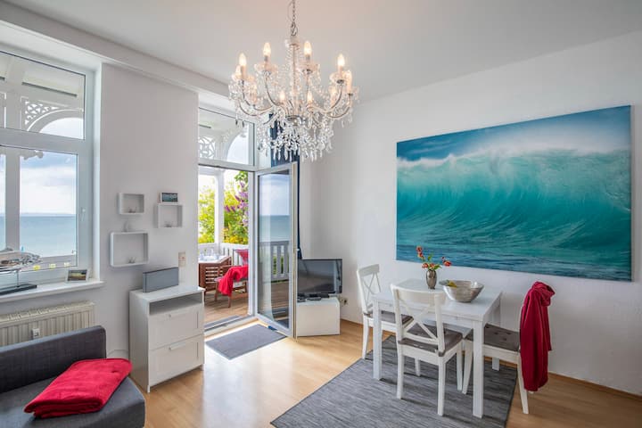 Grandioser Meerblick: Fürstenhof Apartment 106 - Sassnitz