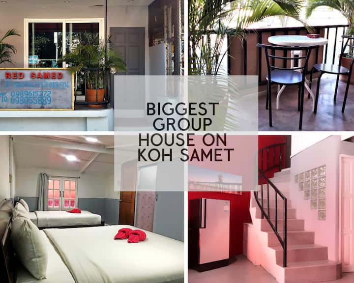 Red Samed Big Group Party House Sleeps 9 - Ko Samet