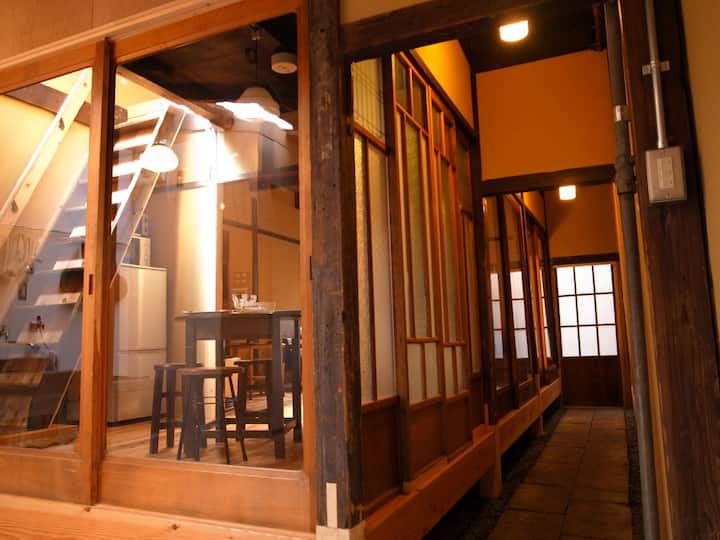 Wooden Townhouse｜kyoto Sta. 13 Min｜wifi & Kitchen - Kyoto Station