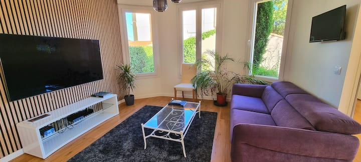 Maison Moderne Au Cros De Cagnes, 150 M De La Mer - Cagnes-sur-Mer