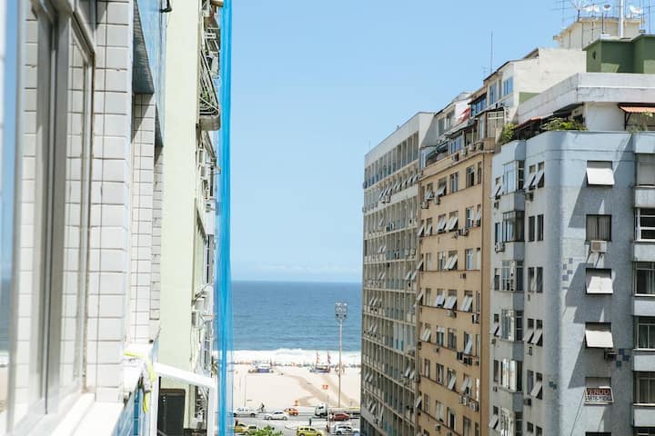 Princesa De Copacabana-elegante Vista Para O Mar - Copacabana