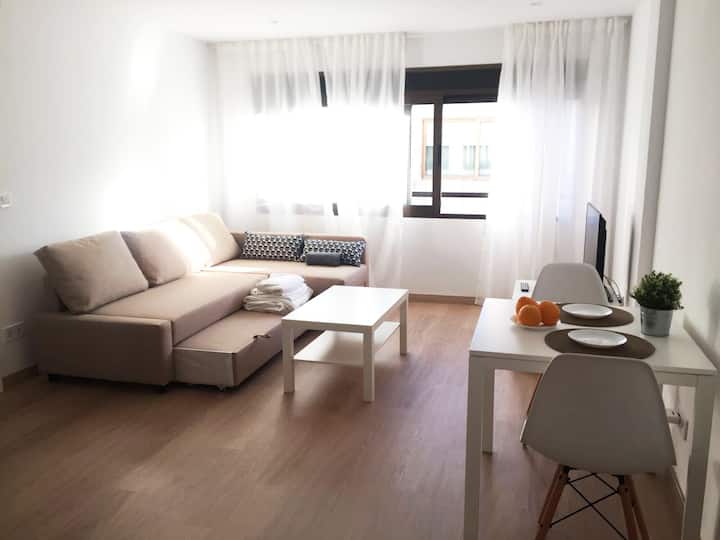 Apt/250_luminous And Cosy Apartment In City Center - Valencia