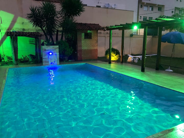 Casa C/piscina E 5 Quartos C/ar.praia Do Morro - Guarapari