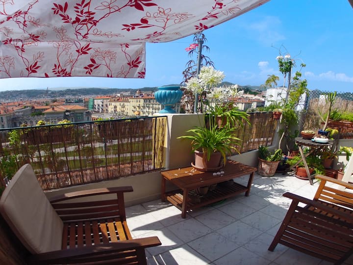 2 Pièces & Terrasse Privée "Roof Top" - Nice