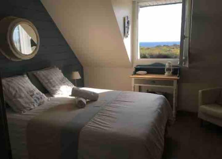 "Un éTé à La Mer" Chambre Cosy-vue Mer-pdj-piscine - Sauzon