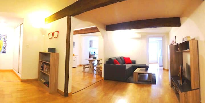 Appt De Cachet, Cœur De Ville, 60m², 4 Pers., Cozy - Ajaccio