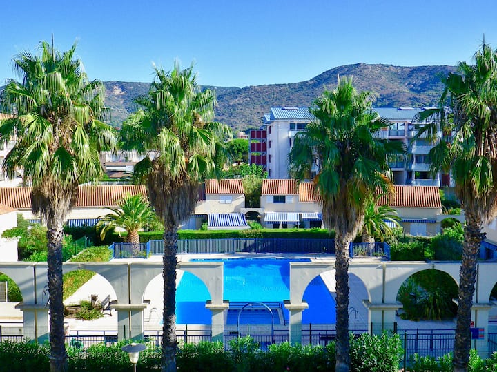 Beau Duplex Avec Grande Piscine Et Plage à 500m - Le Lavandou