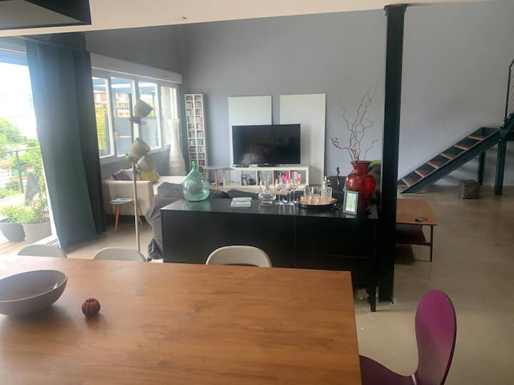 Loft Avec Terrasse à 5min Du Centre Ville - Ampuis