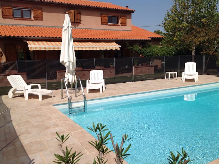 Havre De Paix Avec Piscine Dans L'ouest Toulousain - Cugnaux