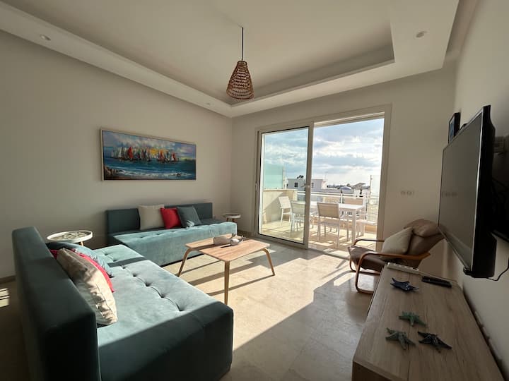 Appartement Très Haut Standing - En Bord De Mer - Hammamet