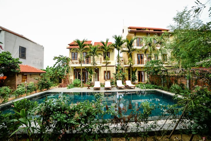 Connecting Room In Upscale Orchid Riverside Oasis. - Hội An
