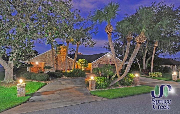 Hermosa Casa De 4 Habitaciones Con Piscina / Spruce Creek Fly-in - Port Orange