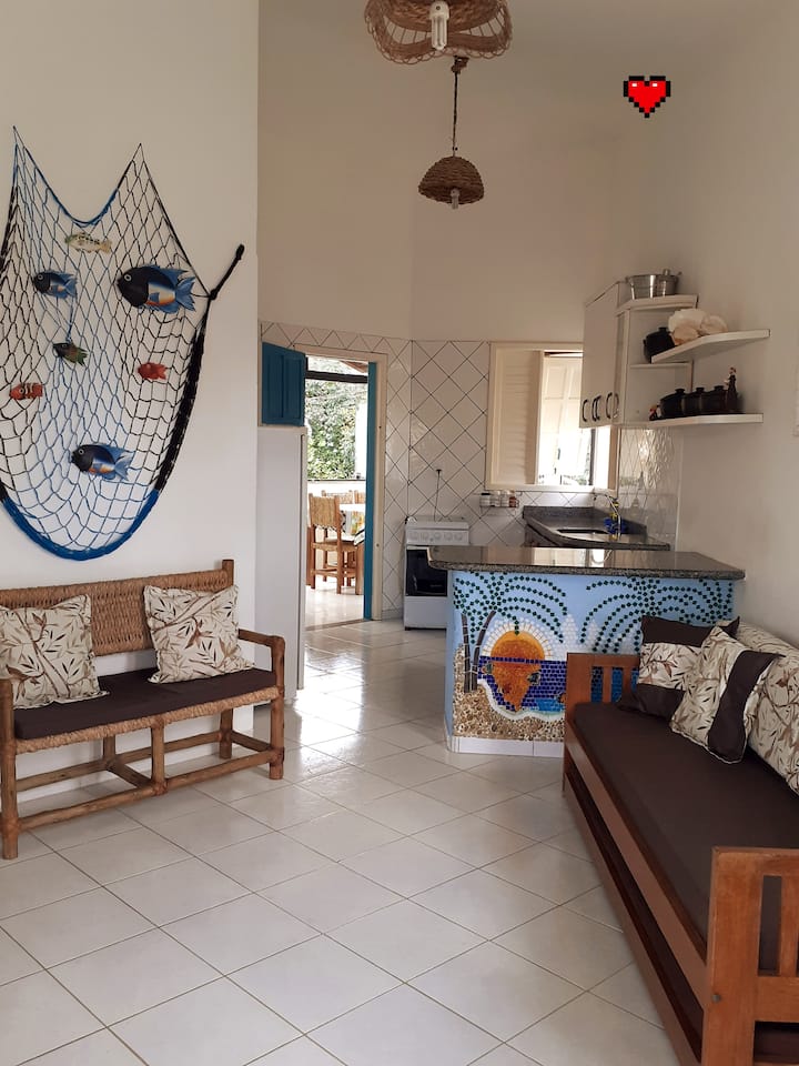 Apartamento Em Taperapuan/2 Quartos/6 Pessoas - Porto Seguro