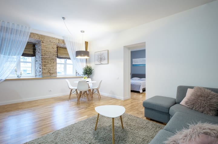 Stylish Apartment In Old Town Of Vilnius - Wilno