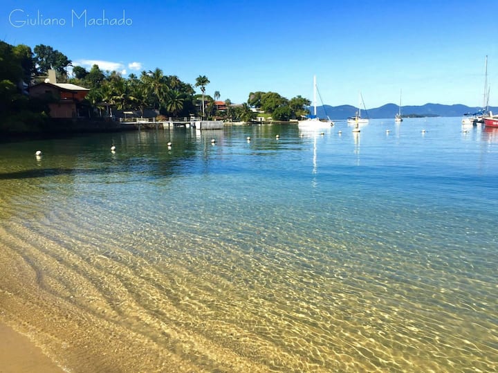 Paraíso à Beira Mar! Flats Praia Grande. - Angra dos Reis