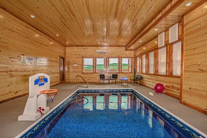 New Construction Luxury Cabin-private Indoor Pool - Pigeon Forge, TN
