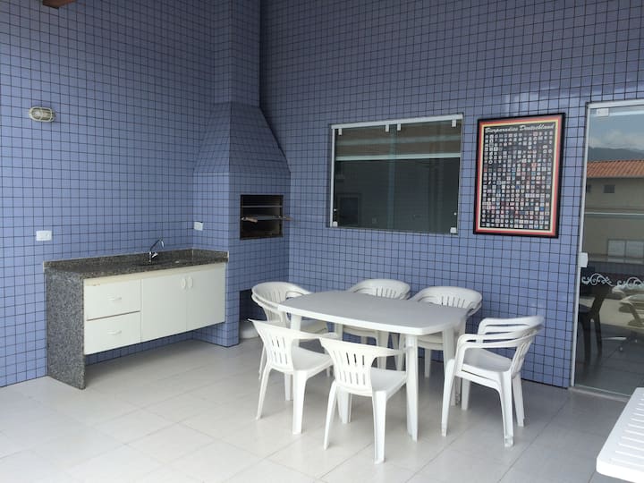 Cobertura Duplex, Com Três Suítes E Churrasqueira - Ubatuba