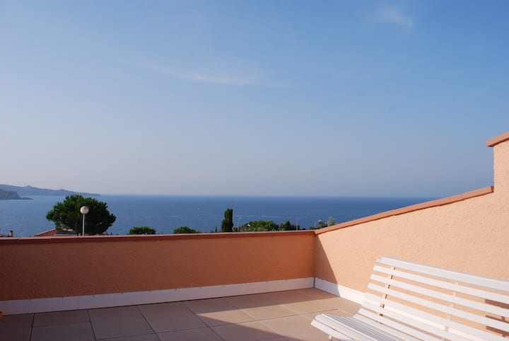Magnifique Duplex Vue Sur Mer, 3 Chambres, 2 Sdb. - Banyuls-sur-Mer