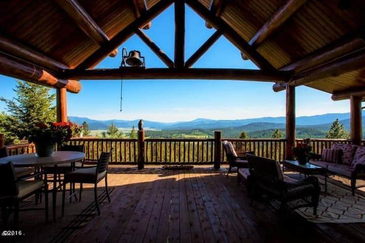 Rustic Mountain Retreat On A Peak! - Kalispell, MT
