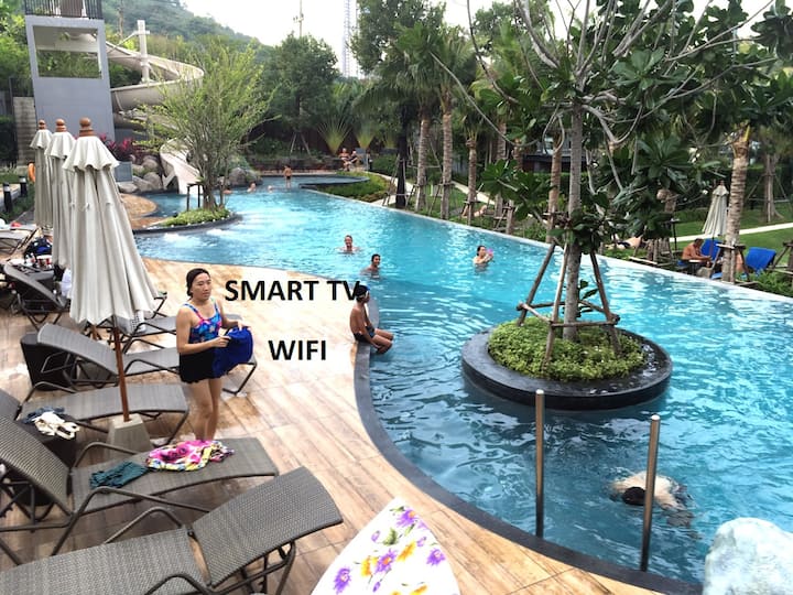 Unixx 1-bedroom 35sqm, Seaview, Fast Internet (7) - Pattaya City
