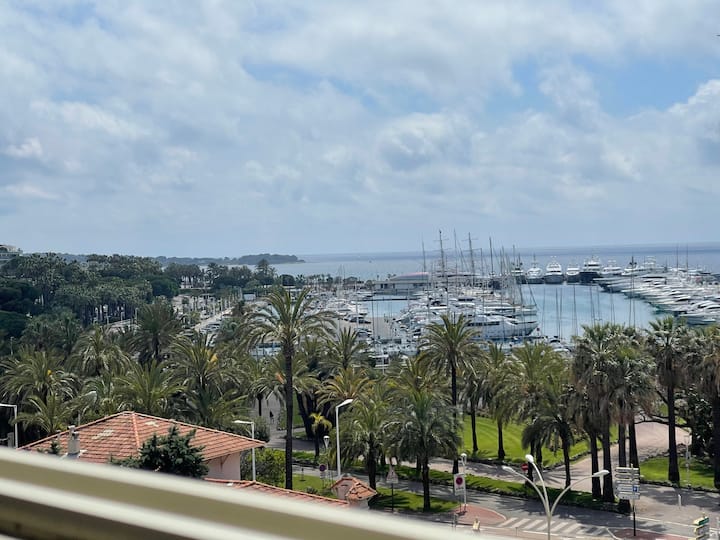 Luxueux Appartement Rénové Neuf Avec Vue Mer - カンヌ