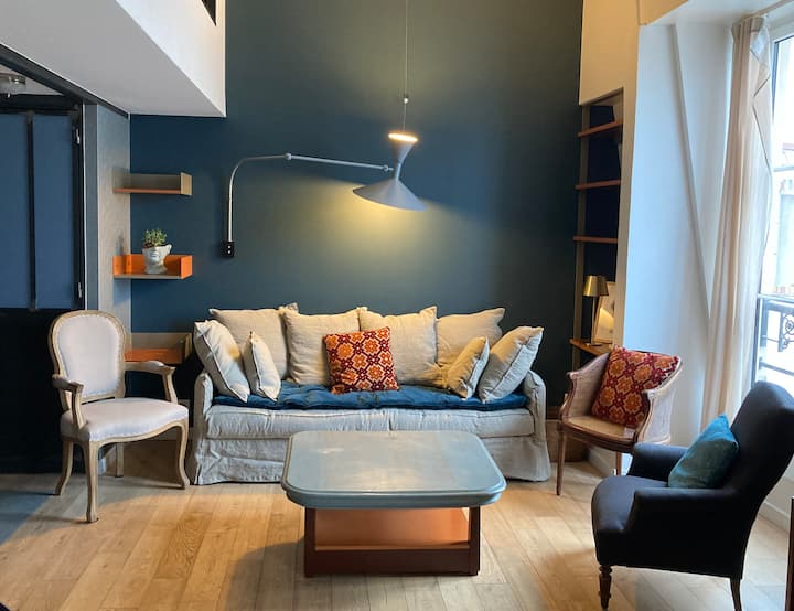 Atelier/loft Avec Vue Sur Les Toits De Paris - Párizs