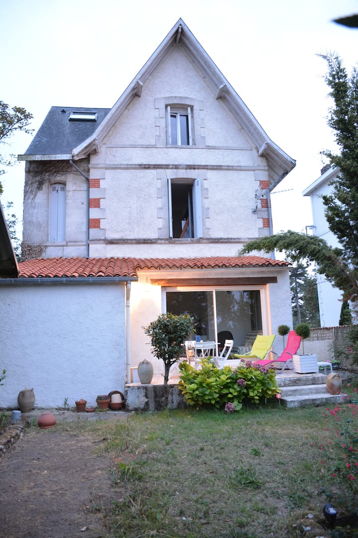 Royan,avenue De Pontaillac Avec Jardin Privé - Royan