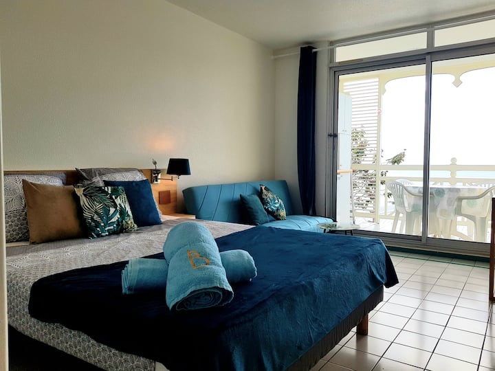 Studio - Piscine & Vue Extra - Résidence Hôtelière - Martinica