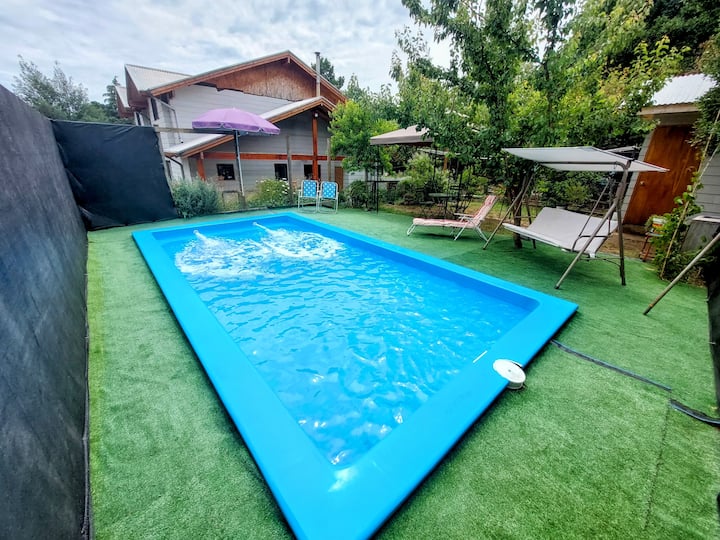 Casa En Pucón, El Claro, 10 Personas (Familiar) - Pucon