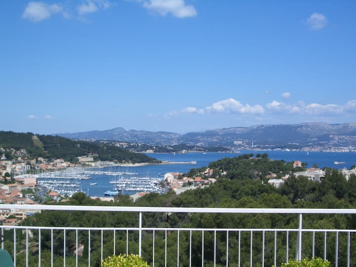 Vue Panoramique
Bel Appartement 2 Chambres - Saint-Mandrier-sur-Mer