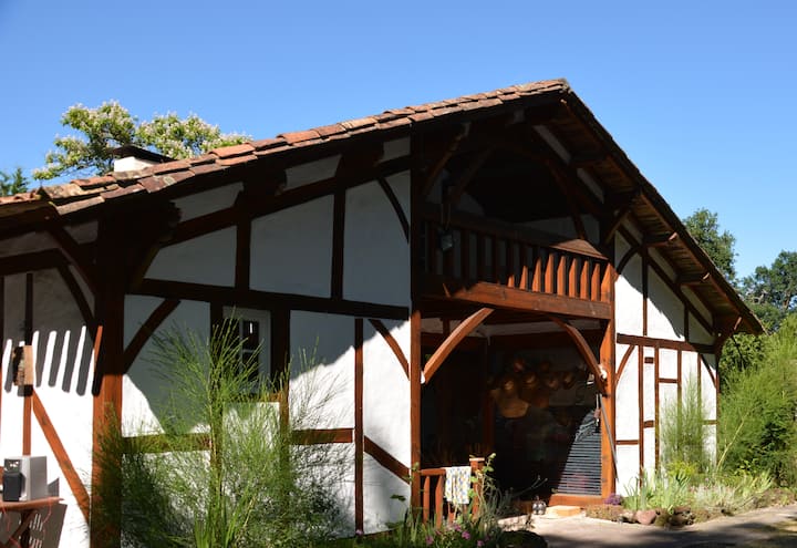 Maison Landaise Nature Bois Et Forêt - Landes