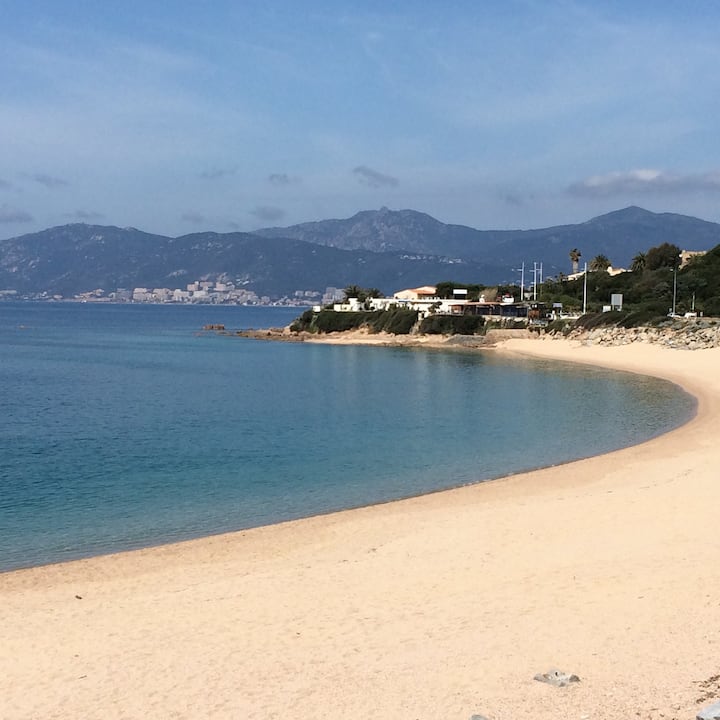Studio Refait A Neuf Et Climatisé, Plage D'agosta - Korsica