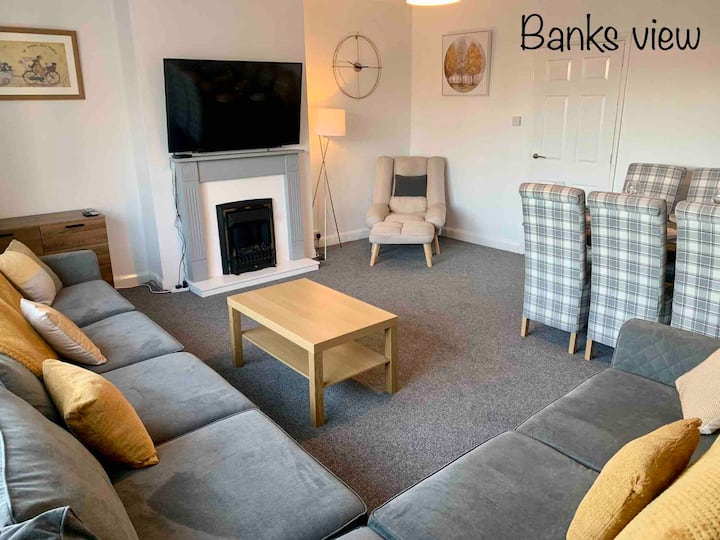 Banks View, Spacious Modern Flat In Filey. - Filey