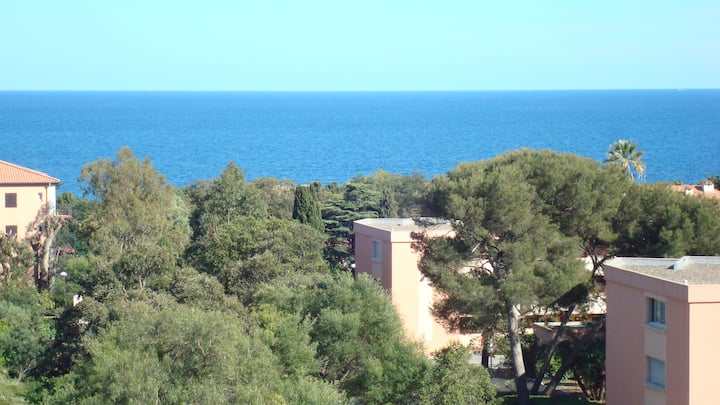 Vue Mer, Golfe St Tropez, Parking, 4 Personnes - Fréjus