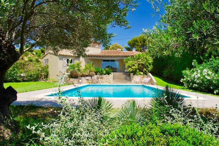 Mas Carpe Diem Piscine - A 400m De La Mer. - Sausset-les-Pins