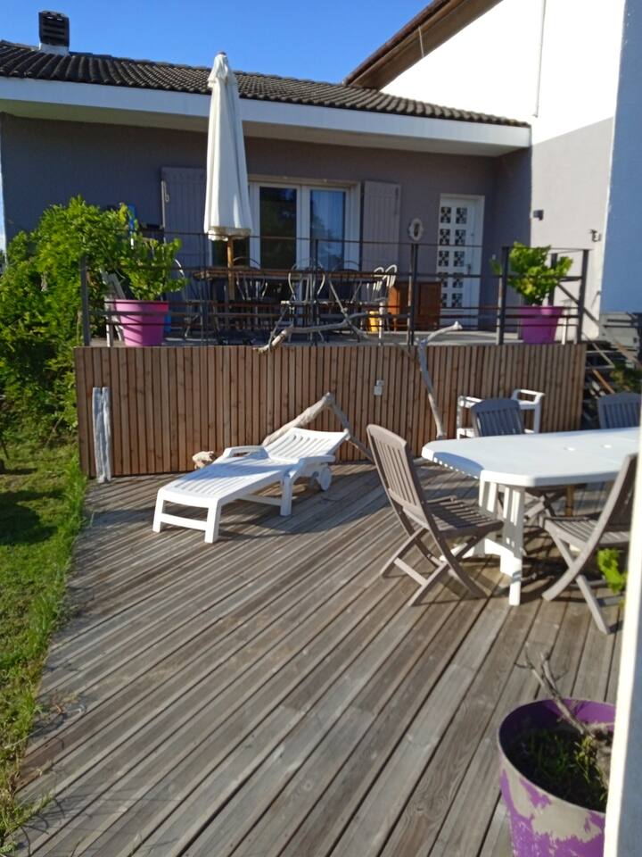 Logement Entier Spacieux 9 Couchages - Mimizan