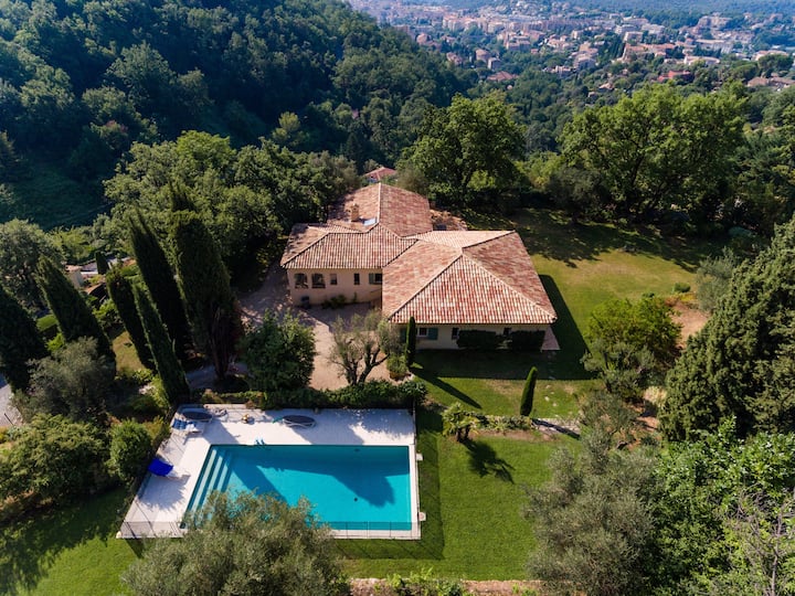 Vaste  Villa Vue ÉPoustouflante Coeur  Riviera - Vence