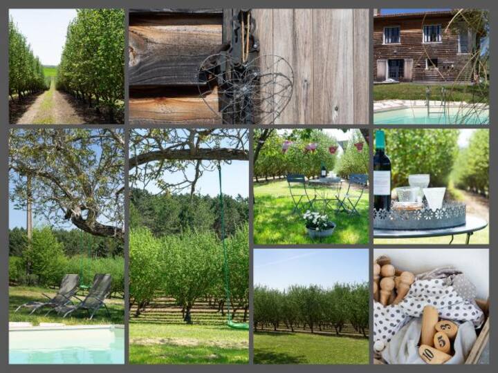 Maison "Les Noisetiers", Au Milieu Des Vergers - Lot-et-Garonne