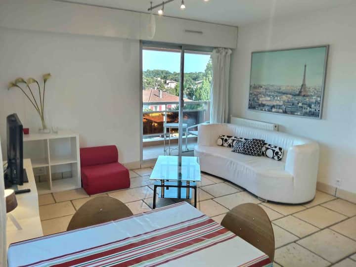 T2bisbayonne Limite Anglet/biarritz Balcon Parking - Anglet