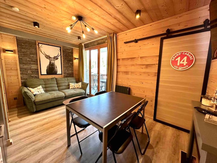 Centre Orres 1800 - 4/6 Pers. Rénové - Parking - Les Orres