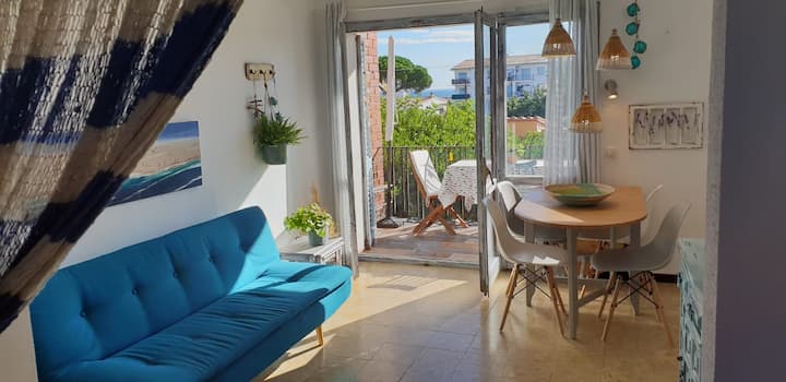 Apartamento Con Estilo Marinero Cerca De La Playa - L'Escala
