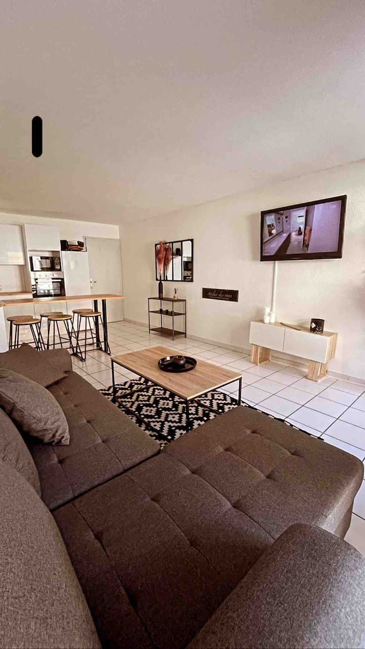 Appartement T2 Bis - Côté Plage & Commerces - Sainte-Marie-la-Mer